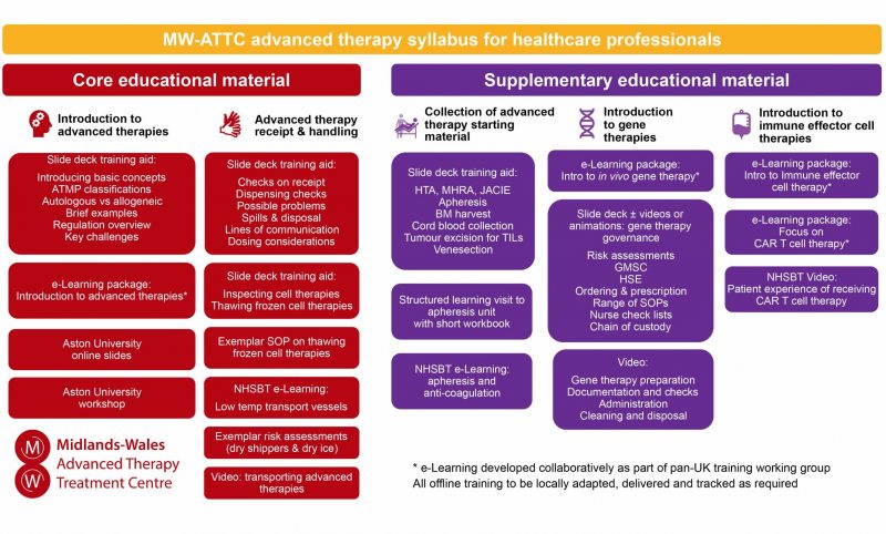 Education and training on advanced therapies in the NHS • ATTC Network - Advanced Therapy ...
